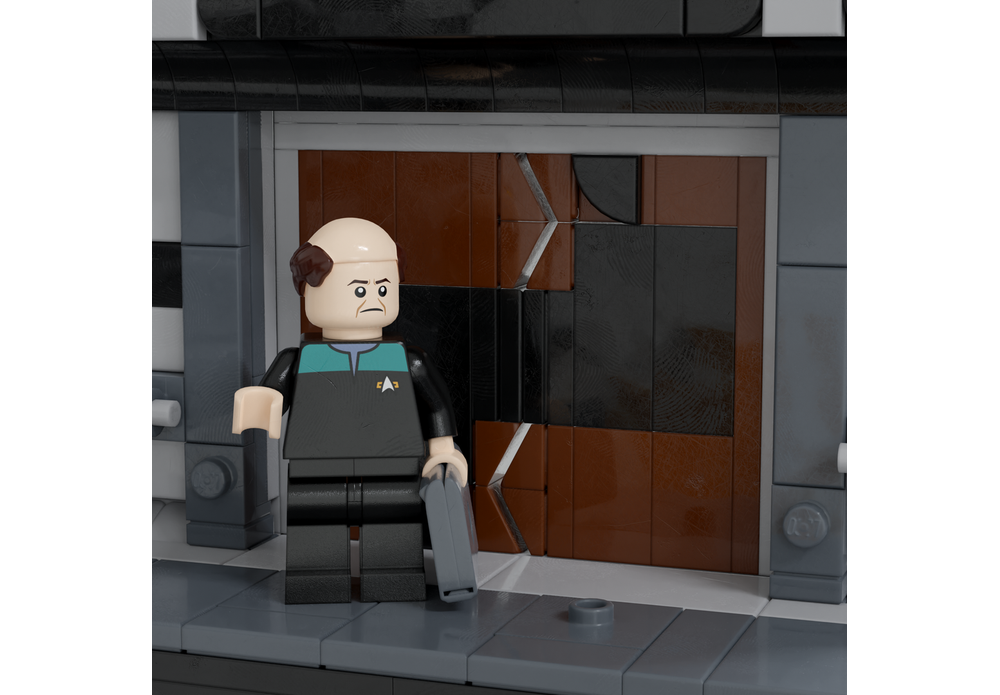 Lego Moc Voyager Hallway By Lilium Brick Yards Rebrickable Build