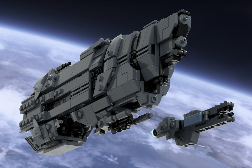 LEGO MOC Marathon-class Heavy Cruiser by Lilium Brick Yards ...