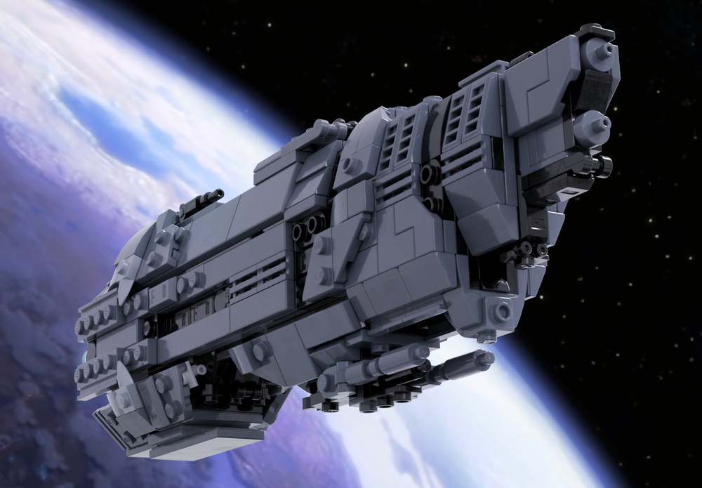 LEGO MOC Marathon-class Heavy Cruiser by Lilium Brick Yards ...