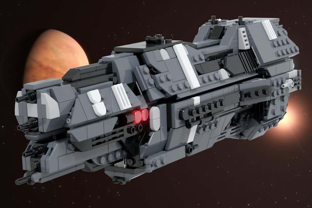 LEGO MOC Valiant-class Super-Heavy Cruiser by Lilium Brick Yards ...