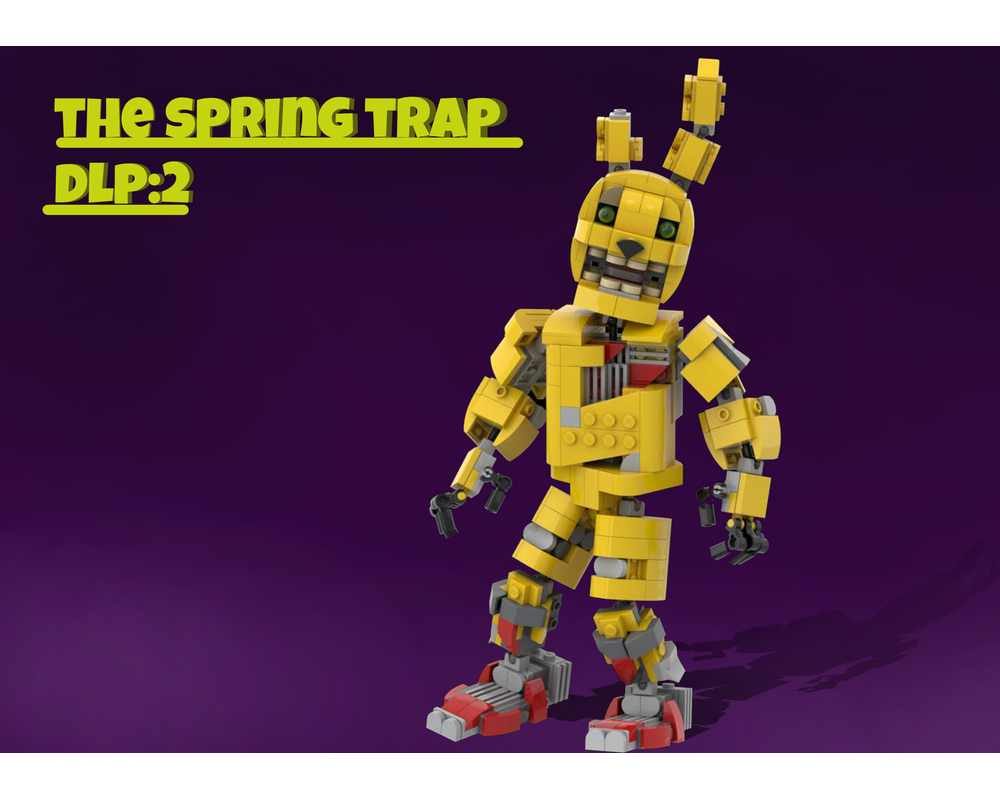 LEGO MOC buildable spring trap (from fnaf 3) by dinolordproductions ...