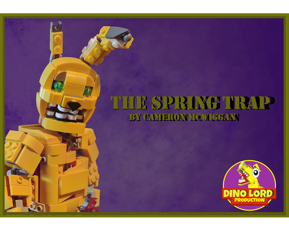 LEGO MOC buildable spring trap (from fnaf 3) by dinolordproductions ...