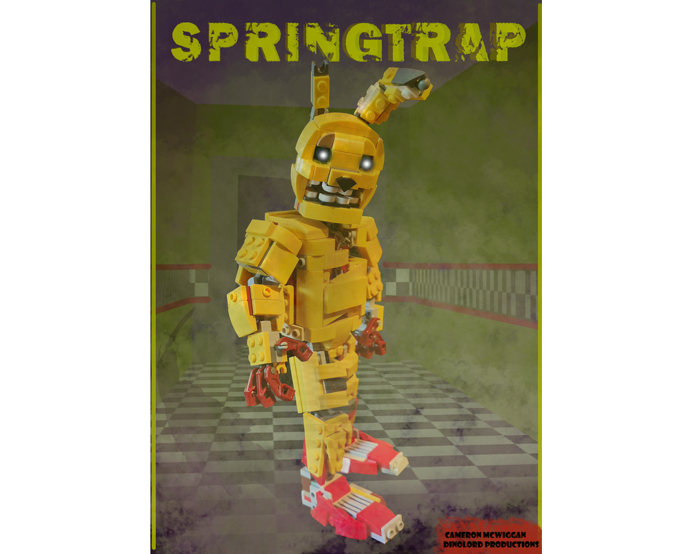 LEGO MOC buildable spring trap (from fnaf 3) by dinolordproductions ...