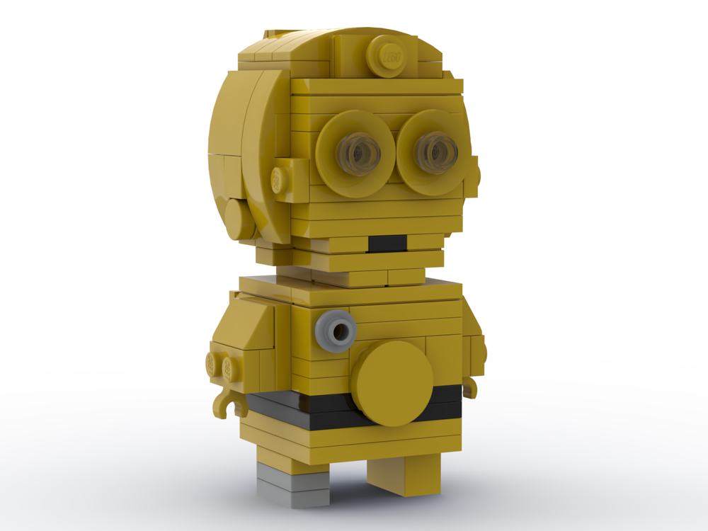 LEGO MOC C-3PO by iprice | Rebrickable - Build with LEGO