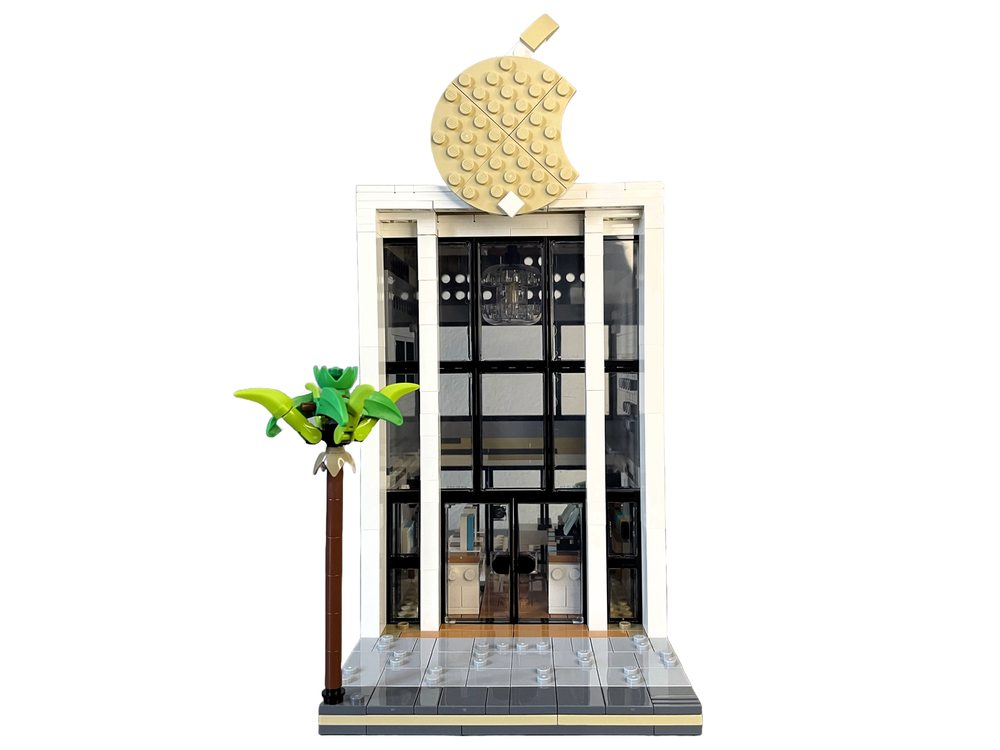 Lego Moc Apple Store Modular Alternate Build Of 31153 Modern House By