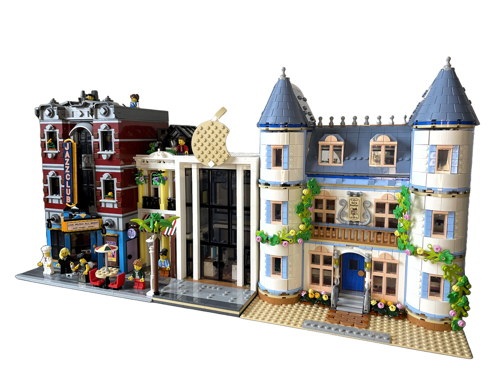 Lego Moc Apple Store Modular Alternate Build Of 31153 Modern House By