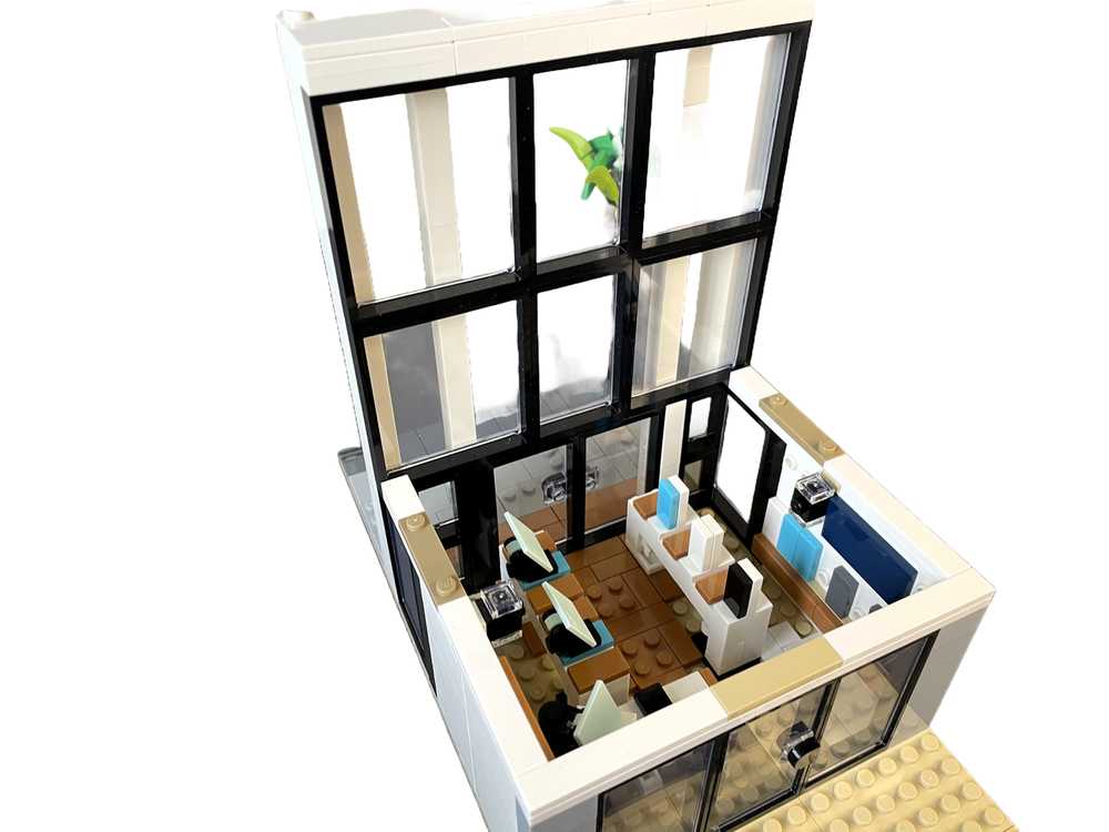 Lego Moc Apple Store Modular Alternate Build Of 31153 Modern House By