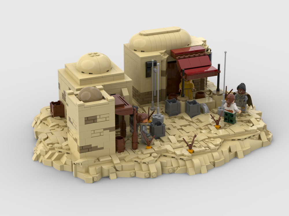 Lego Moc Desert Diorama By Gabizon Rebrickable Build With Lego