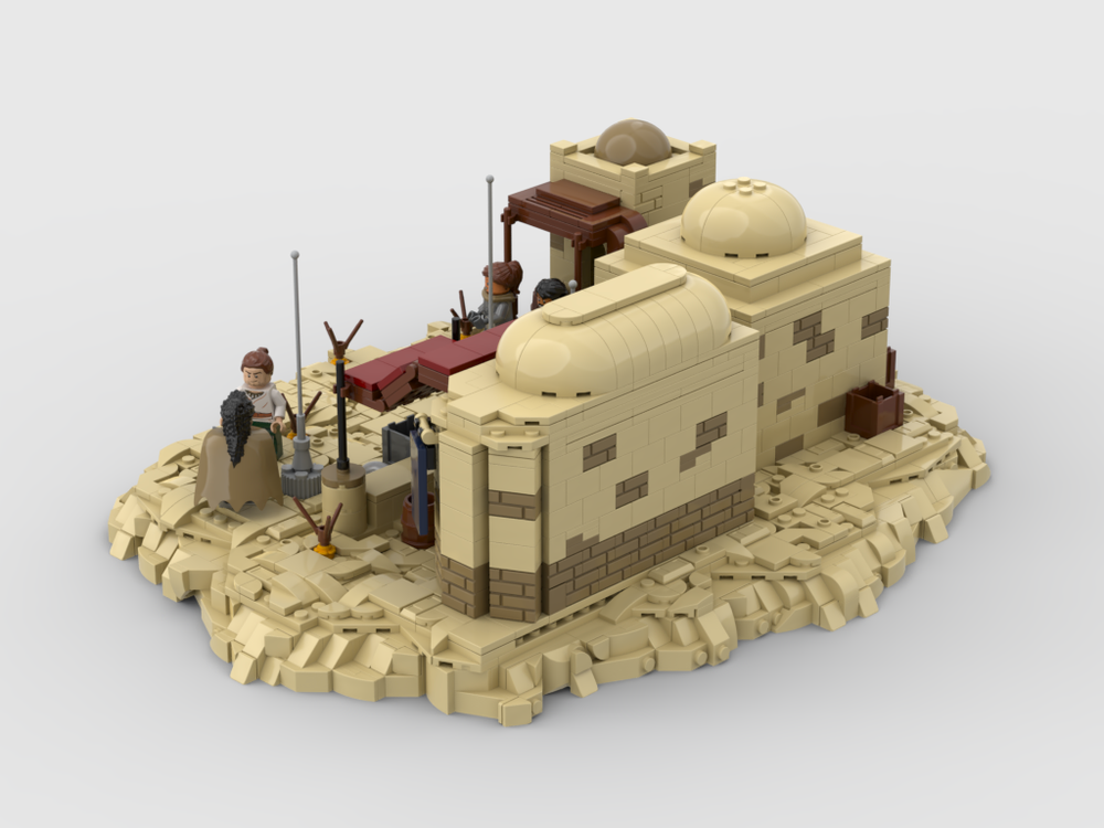 Lego Moc Desert Diorama By Gabizon Rebrickable Build With Lego