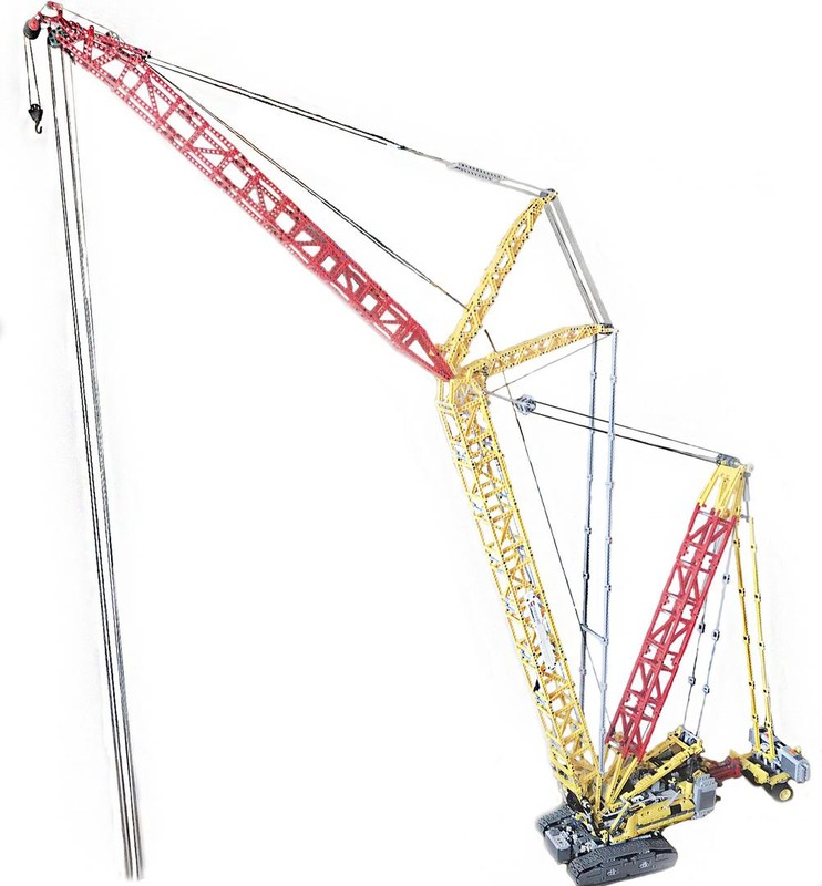 LEGO MOC Liebherr LR 11000 Crawler Crane by OleJka | Rebrickable ...