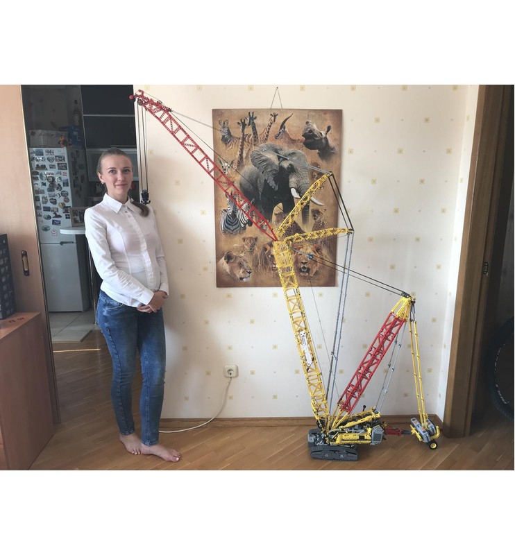 LEGO MOC Liebherr LR 11000 Crawler Crane by OleJka | Rebrickable ...