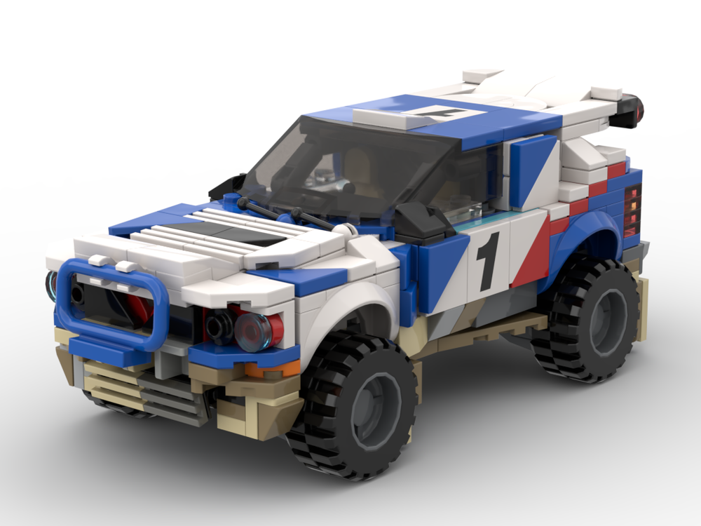 LEGO MOC Lancia Delta-DAKAR/Servia'94 by Bricking bad | Rebrickable ...