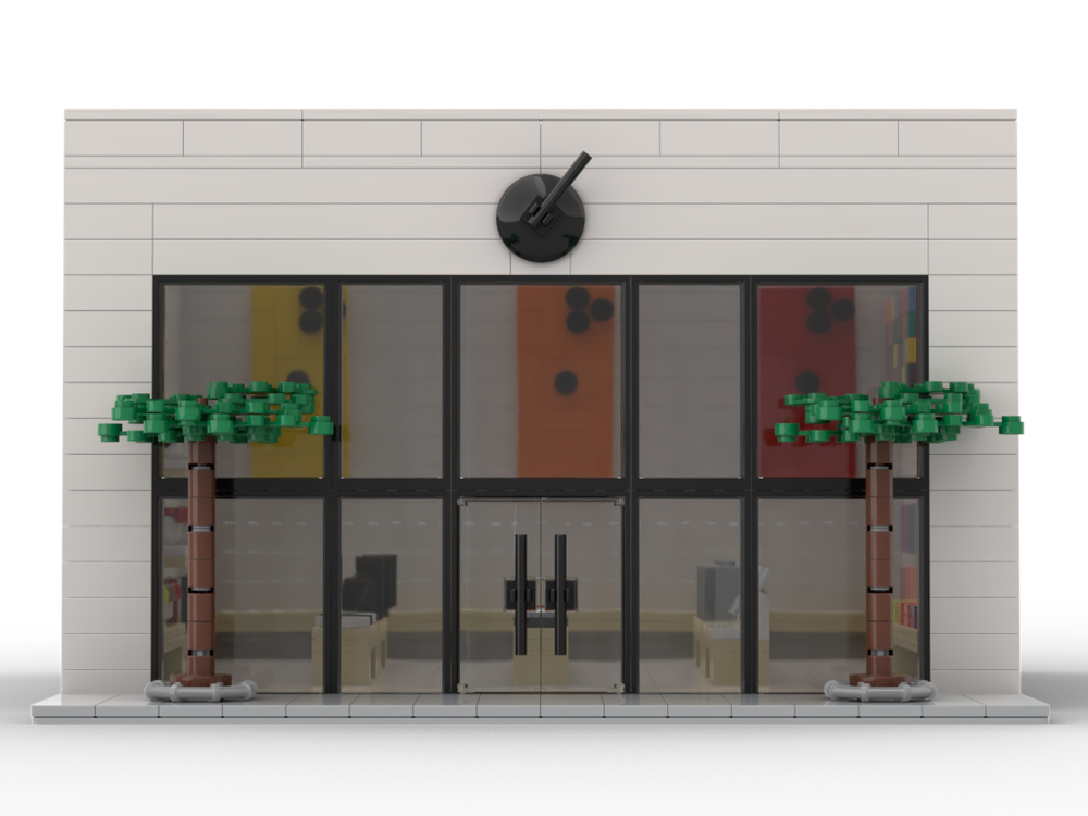 LEGO MOC Tech store modular by RightBrick | Rebrickable - Build with LEGO