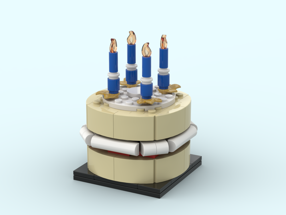 LEGO MOC Victoria Sponge Birthday Cake by GodspeedYouBrickEmperor ...