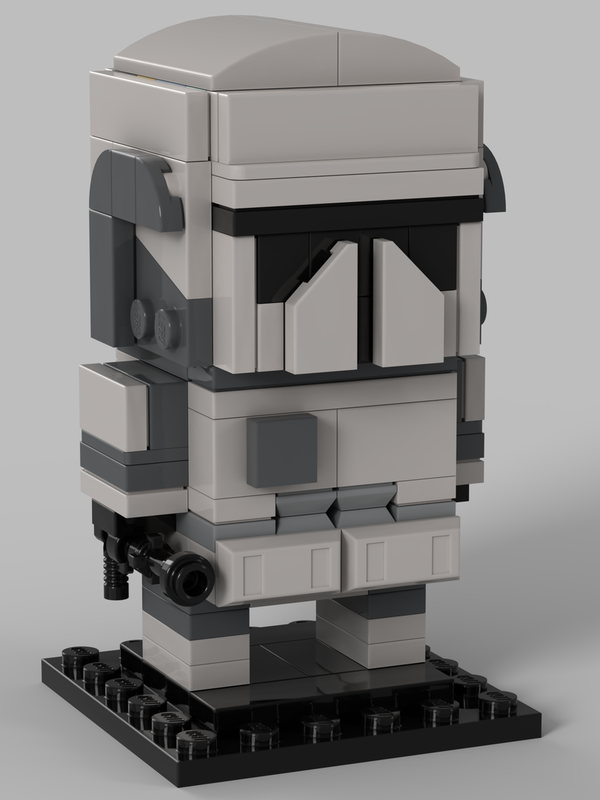 LEGO MOC Imperial Armored Commando Brickheadz by NinjaWarriorBob ...