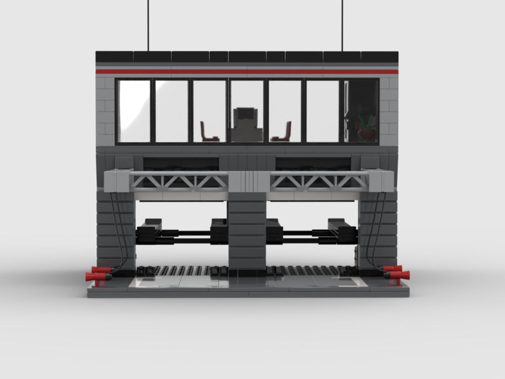 LEGO MOC Lego Pit Garage by WillTheUnbrickable | Rebrickable - Build ...