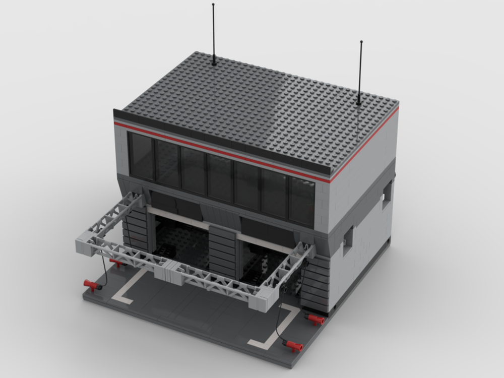 LEGO MOC Lego Pit Garage by WillTheUnbrickable | Rebrickable - Build ...