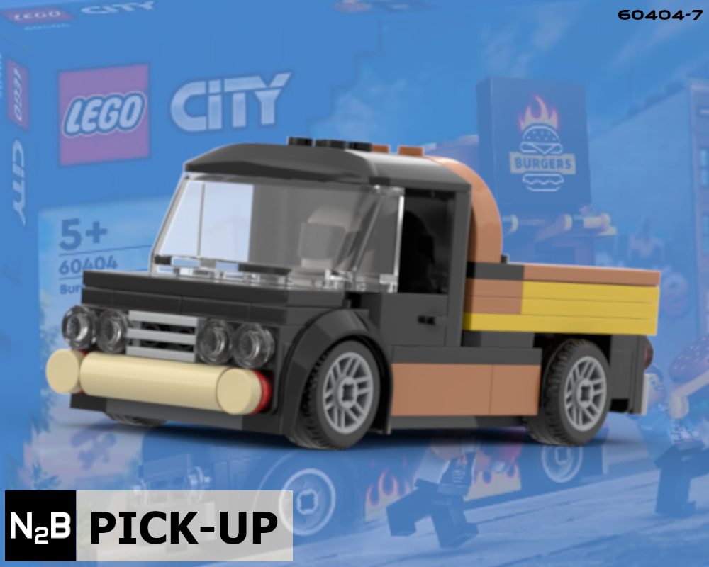 LEGO MOC 60404-7 Pick-up by n2brick | Rebrickable - Build with LEGO