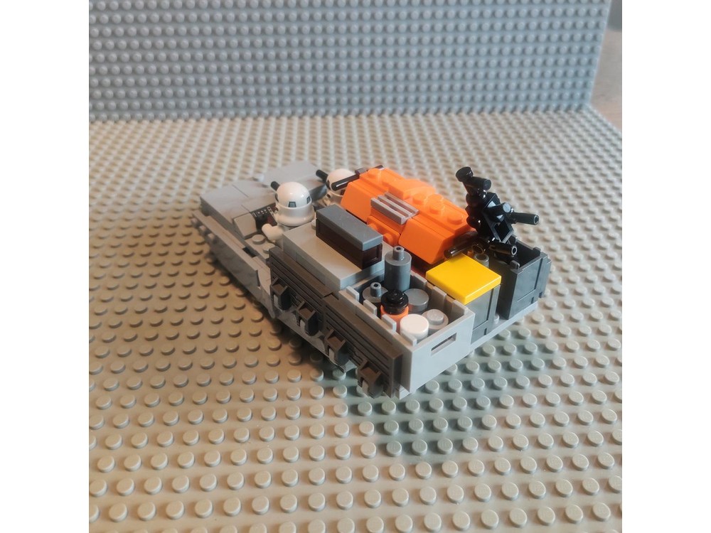 Lego Moc Imperial Logistic Speeder By Nimbuzbricks Rebrickable