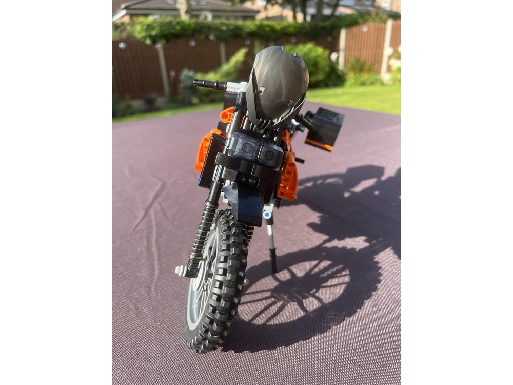 Lego Moc Travel Enduro Motorcycle By S90sml Rebrickable Build With Lego