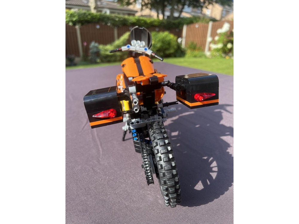 Lego Moc Travel Enduro Motorcycle By S90sml Rebrickable Build With Lego