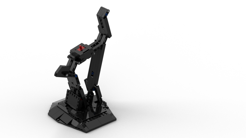 LEGO MOC Display Stand for Kom'rk Mandalorian Gauntlet MOC by Noctaerum ...