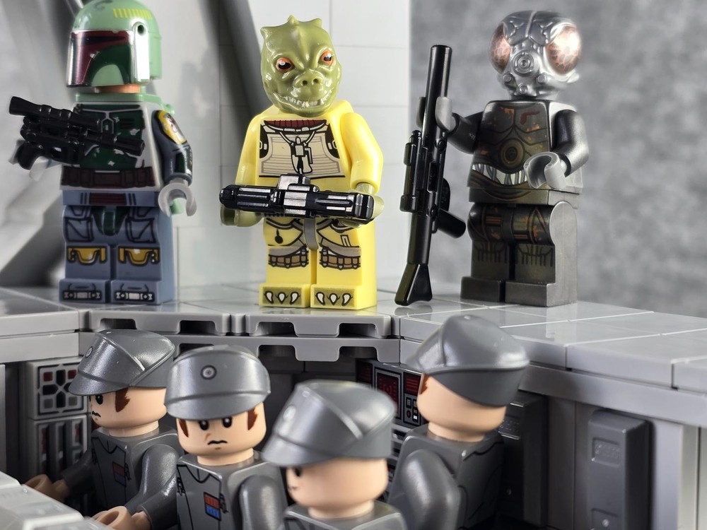 LEGO MOC Diorama Display Stand for 75356 Executor by Tile-(R)-Tom ...