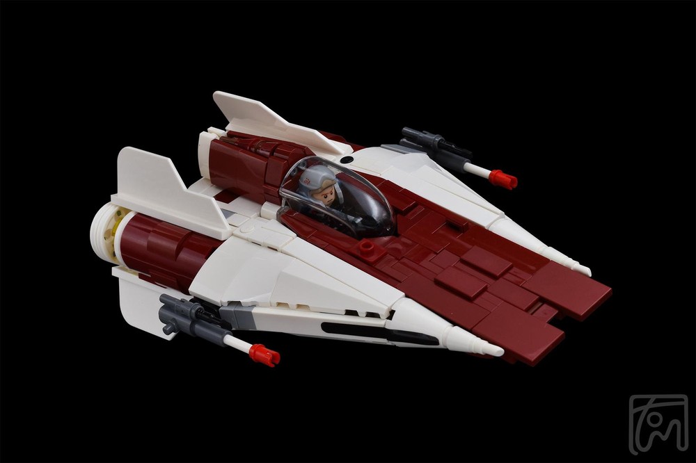 LEGO MOC RZ-1 A-wing interceptor by thomas_jenkins_bricks | Rebrickable ...