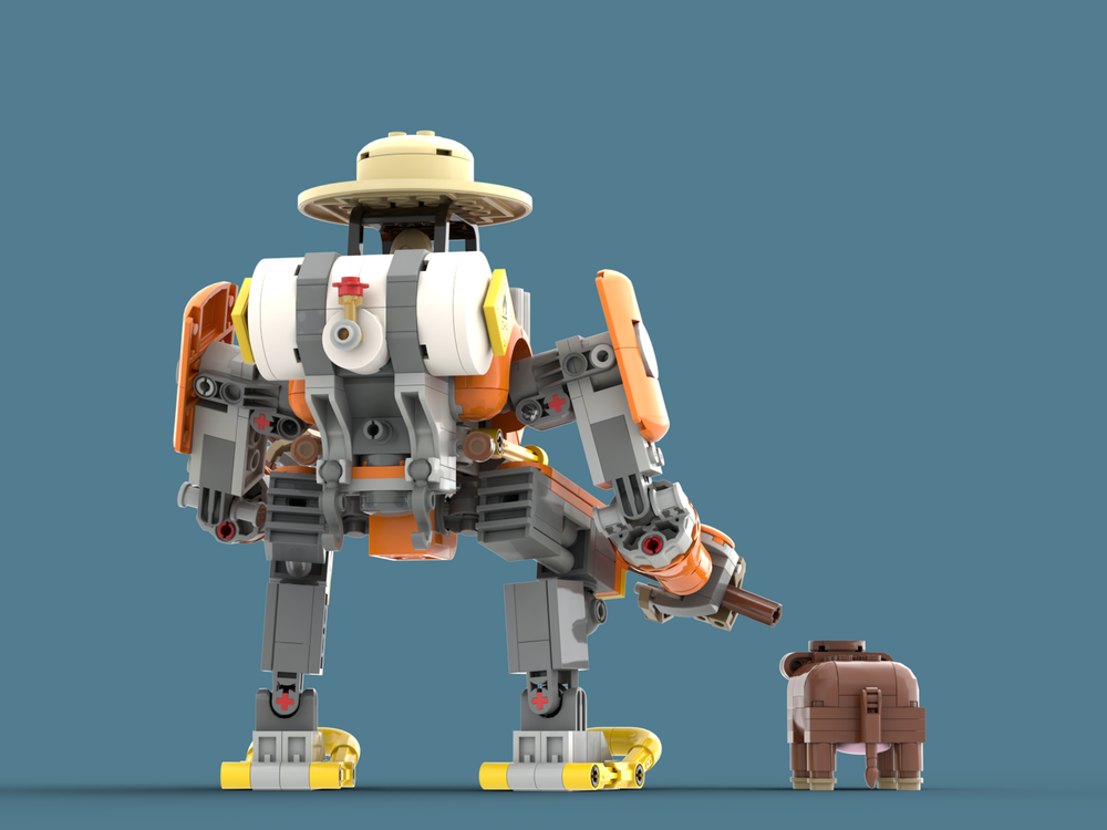 LEGO MOC Summer of Slug 2024: Mechtropolis Farmech by Umikaloo ...