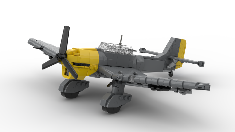 LEGO MOC Lego Junkers Ju-87 B2 (Stuka) (1:45 scale) by Tiger_1_3_1 ...