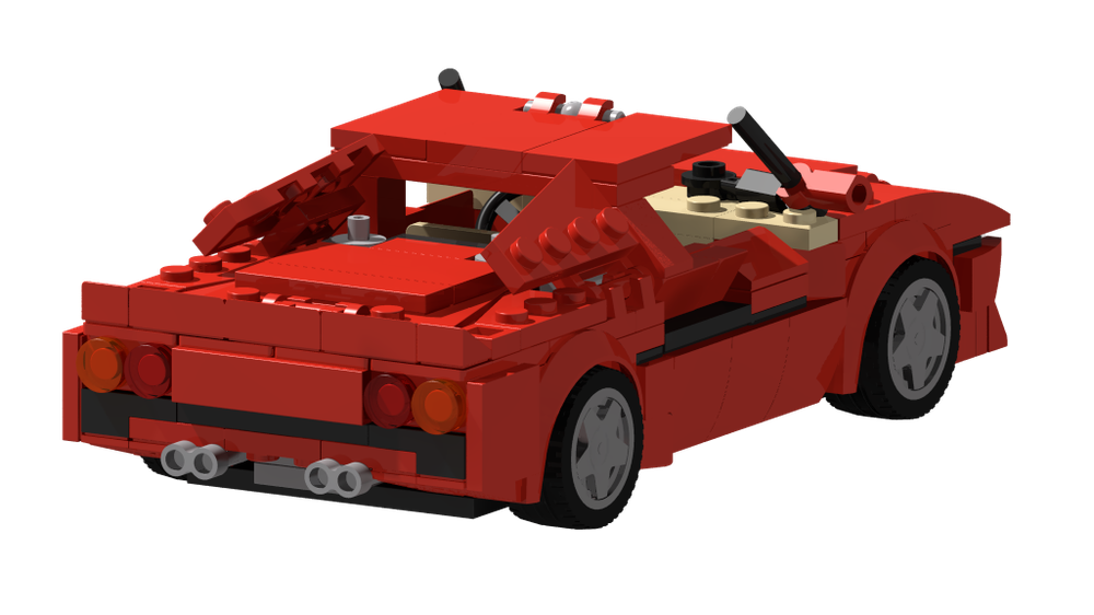 Lego Moc Ferrari 288 Gto By Toccolo Rebrickable Build With Lego