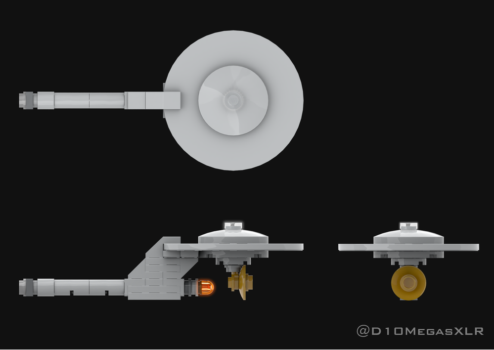 LEGO MOC Saladin Class by D10MegasXLR | Rebrickable - Build with LEGO