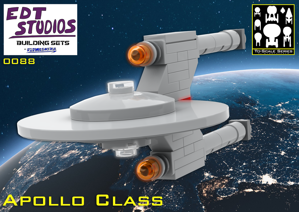 LEGO MOC Apollo Class by D10MegasXLR | Rebrickable - Build with LEGO