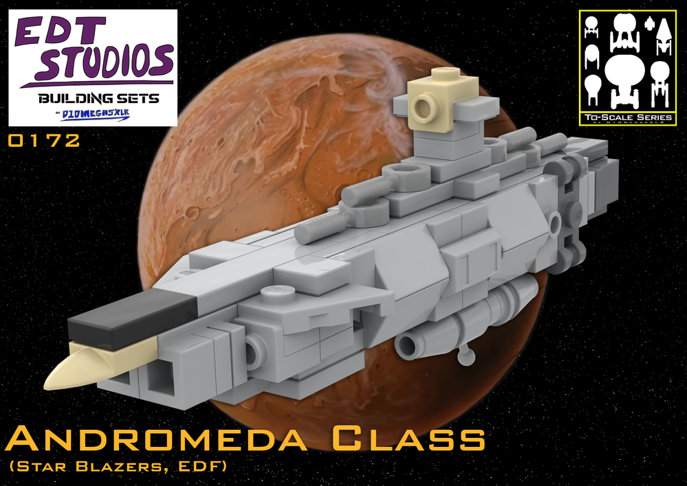 Space Battleship Andromeda Lego