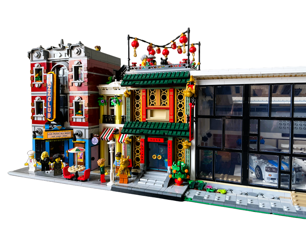 LEGO MOC Chinese Restaurant Modular Alternate build of 80113 Family ...