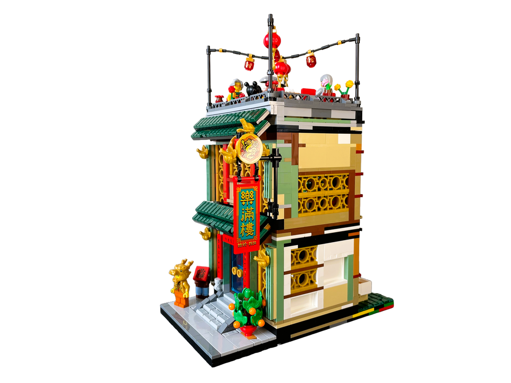 LEGO MOC Chinese Restaurant Modular Alternate build of 80113 Family ...