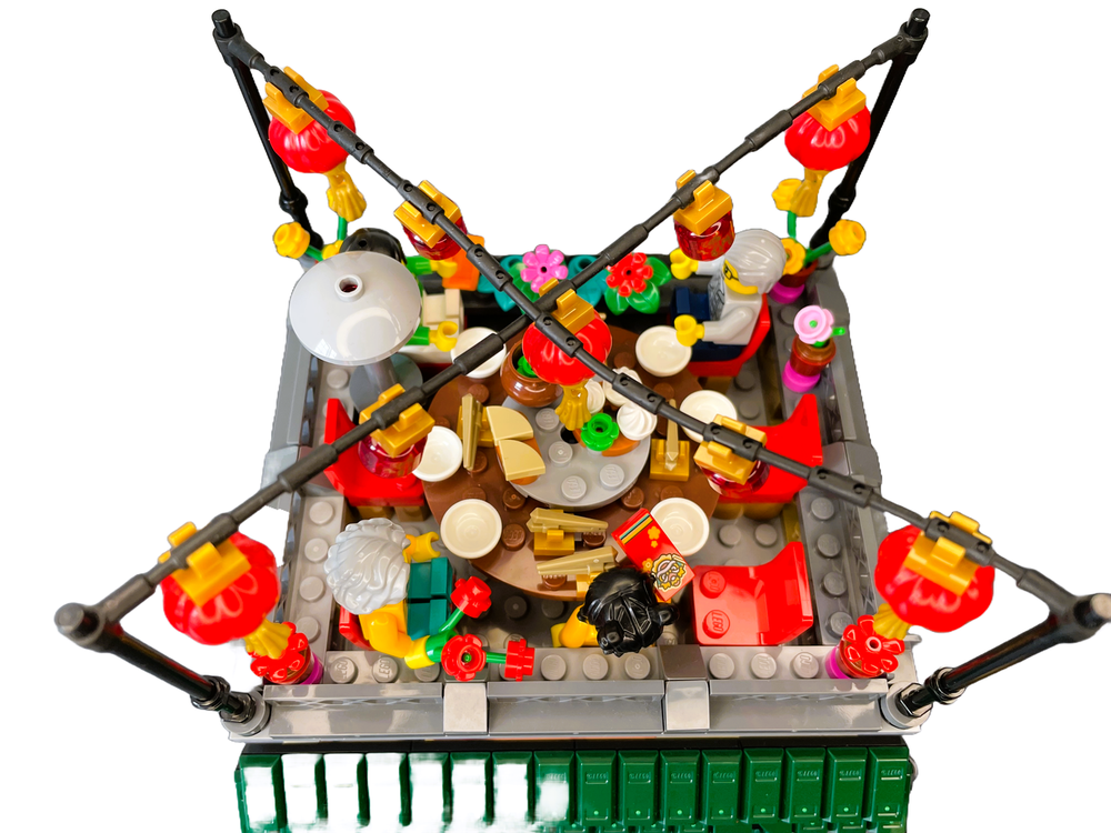 LEGO MOC Chinese Restaurant Modular Alternate build of 80113 Family ...