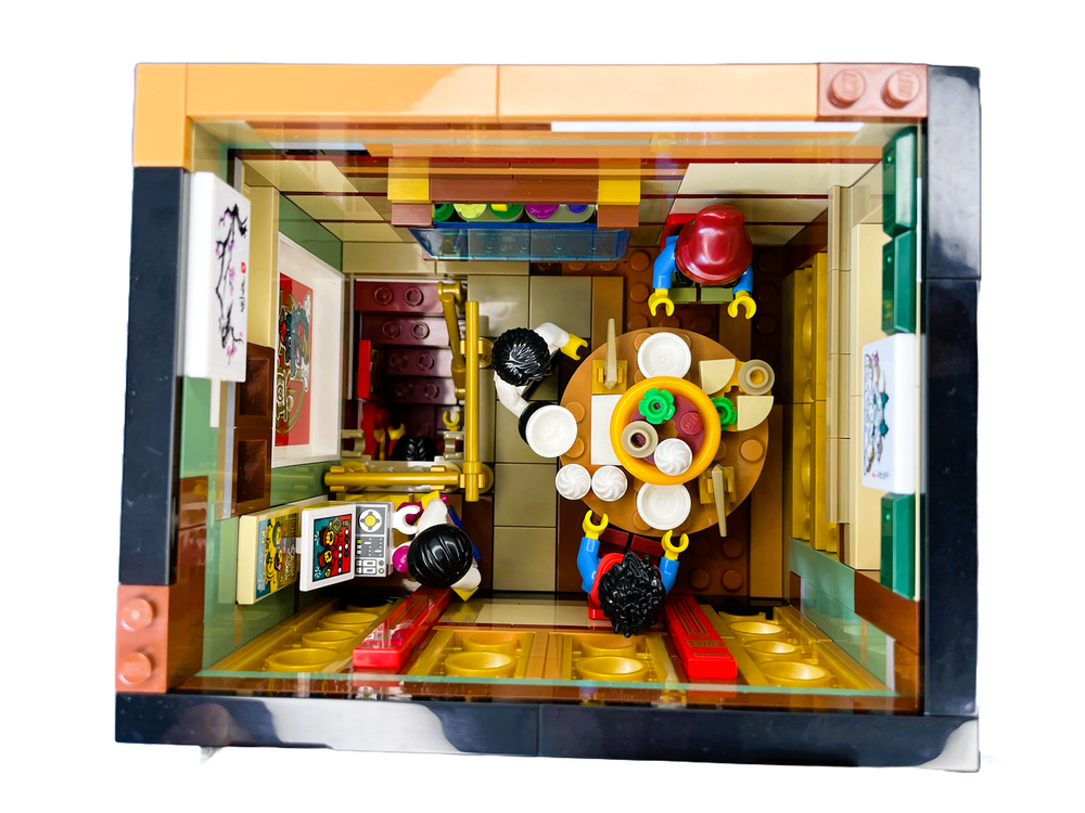 LEGO MOC Chinese Restaurant Modular Alternate build of 80113 Family ...