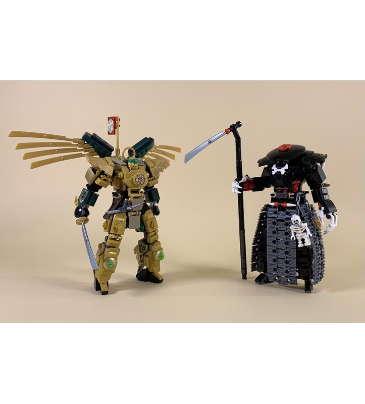 LEGO MOC Llyod's Golden Armor by M1NDxBEND3R | Rebrickable - Build with ...