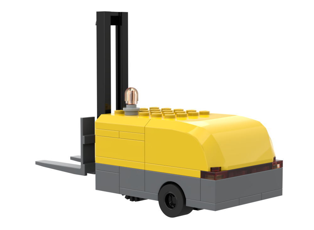 Lego Moc Autonomous Forklift By Orchardbuilds Rebrickable Build