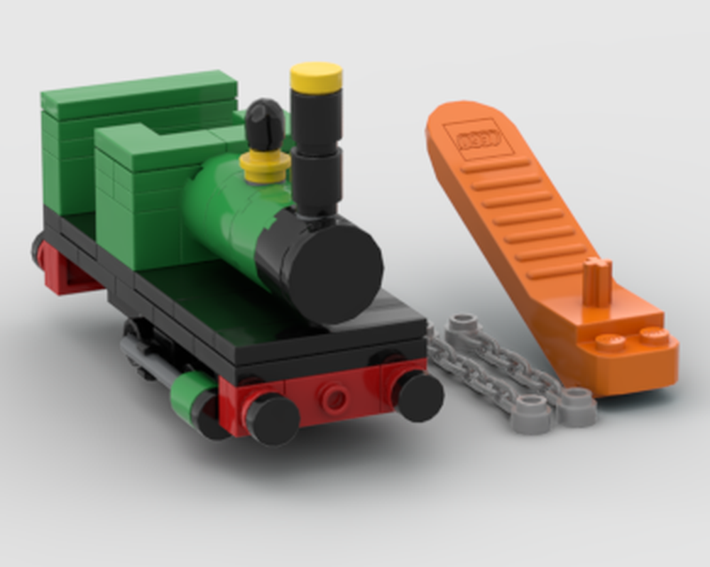 LEGO MOC Freelance Irish locomotive by TerminatorFan1984 | Rebrickable ...
