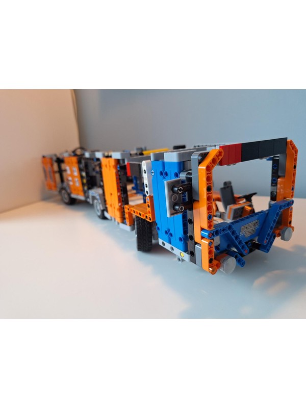 LEGO MOC 42128 alt Articulated CityBus by przemoe | Rebrickable - Build ...