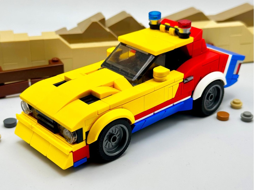 Lego Moc Mad Max 1 Interceptor By Ibrickeditup Rebrickable Build