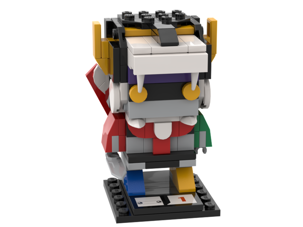 LEGO MOC Brickheads Voltron by KMMA1978 | Rebrickable - Build with LEGO