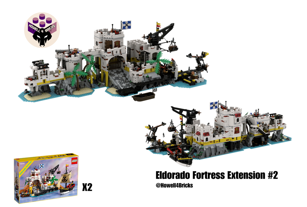 LEGO MOC-188526 Eldorado Extension #2 + Bonus Instructions by ...