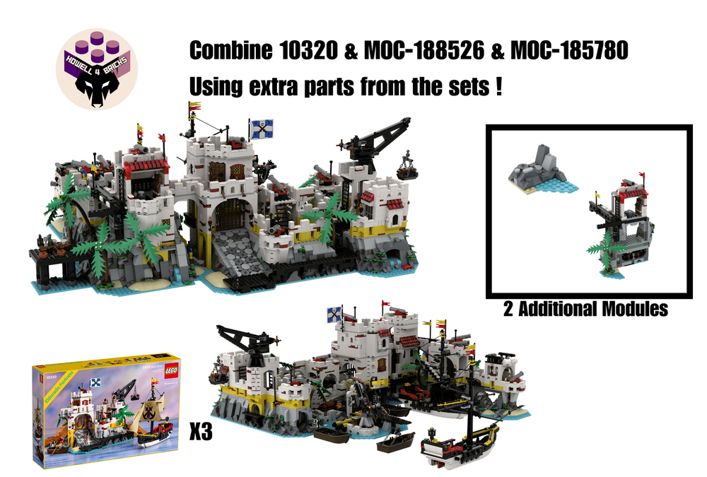 LEGO MOC Eldorado Extension #2 + Bonus Instructions by howell4Bricks ...