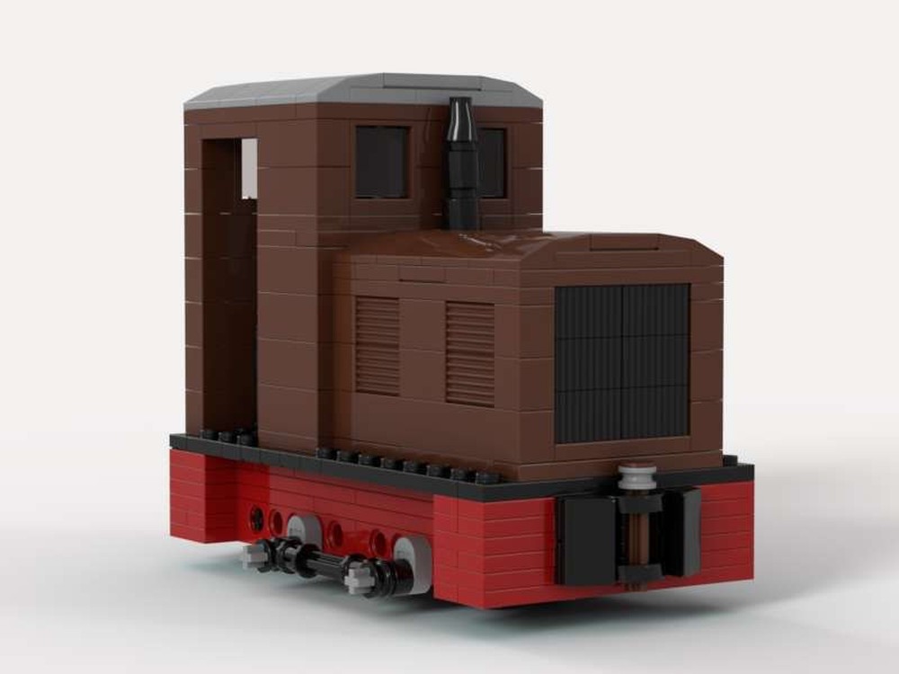 LEGO MOC Narrow gauge field railway locomotive with outside frame by ...