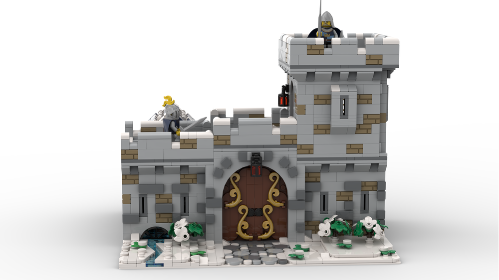 LEGO MOC The Gates of the Village Under the Snow by Samanhdal ...