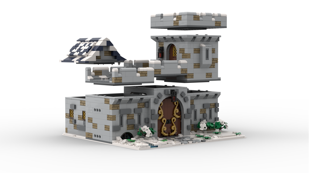 LEGO MOC The Gates of the Village Under the Snow by Samanhdal ...