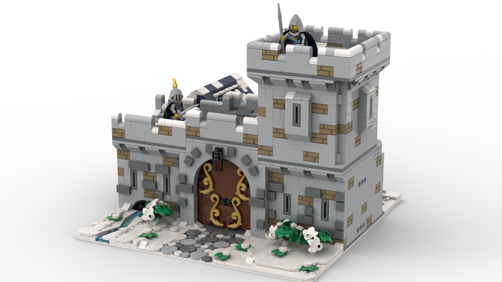LEGO MOC The Gates of the Village Under the Snow by Samanhdal ...